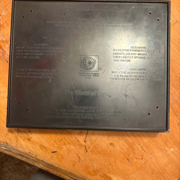 Ohio Art | Toys | Vintage Ohio Art Etchasketch Magic Screen No 55 Toy ...